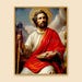 St. Simon the Zealot Wall Art Printable, Saint Simon Zealot Catholic ...