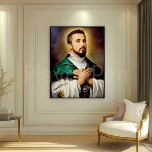 St Francis Xavier Wall Art Printable, Jesuit Catholic Saint Poster ...