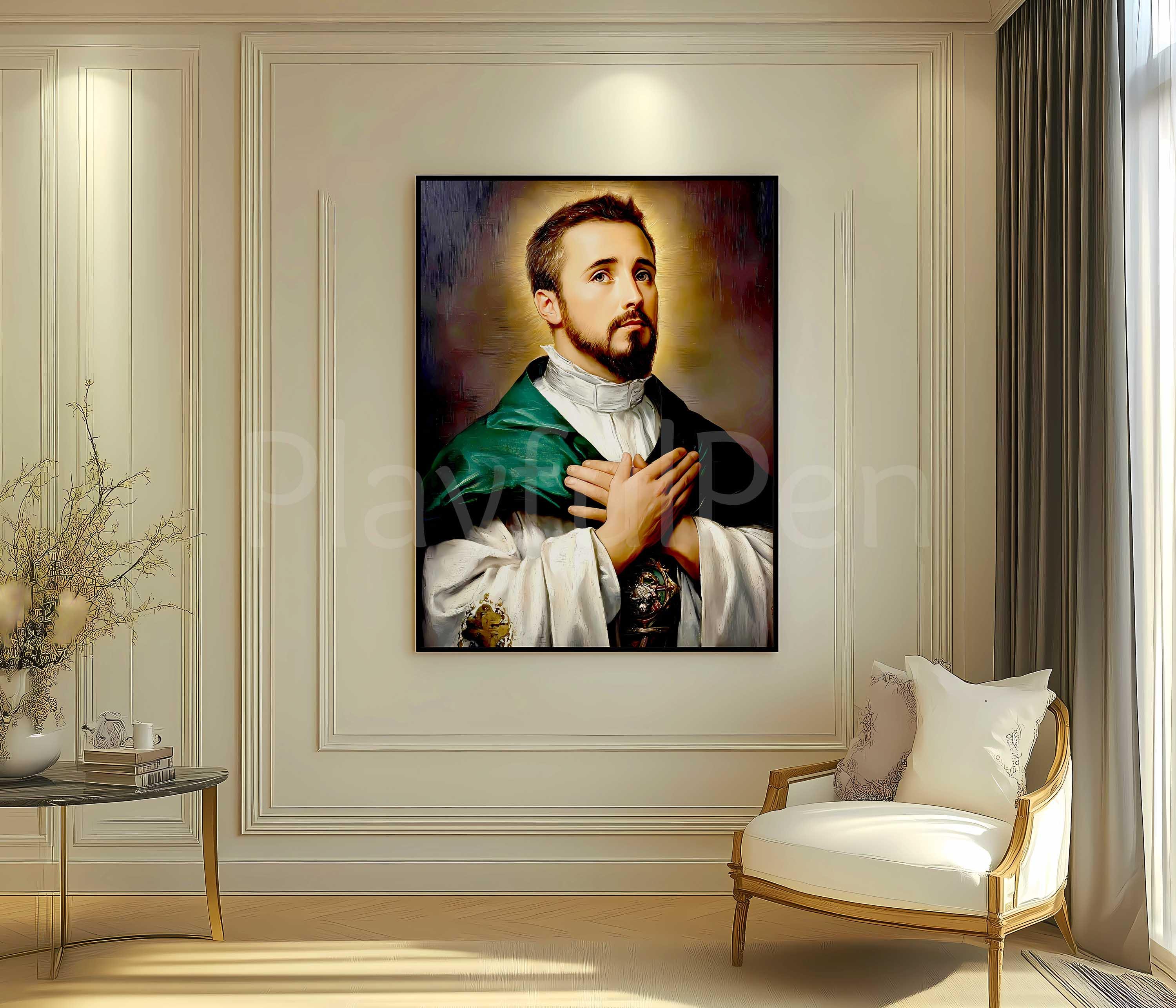 St Francis Xavier Wall Art Printable, Jesuit Catholic Saint Poster ...
