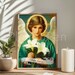 St Gabriel Wall Art Printable, Saint Gabriel the Archangel Picture ...