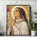 St Therese of Lisieux Printable Wall Art, Saint Therese of the Child ...