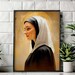 St Margaret Mary Alacoque Wall Art, Visitation Nun, Catholic Printable ...