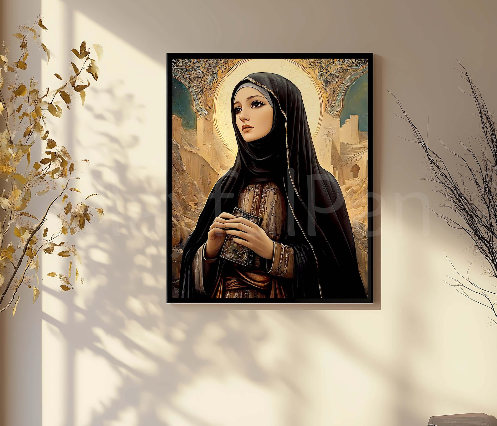 St Rafqa Pietra Choboq Ar-rayes Printable Wall Art, Saint Rafka, Saint ...