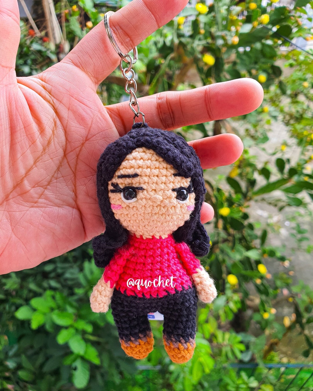 Pocket Pals Mini-me Crochet Keychain Pattern - Etsy