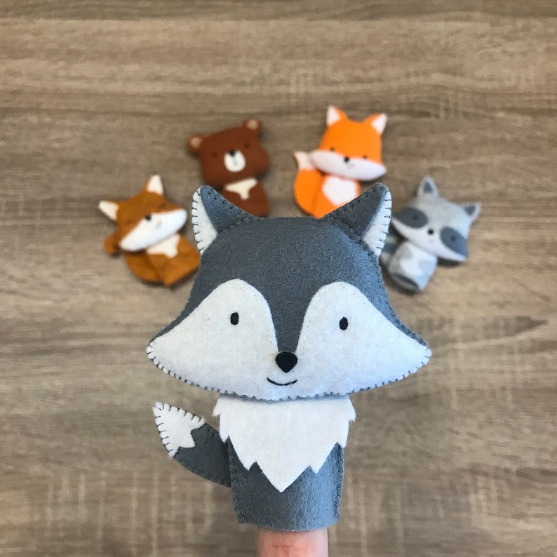 Finger Puppets Set for Kids. Montessori Educational Baby Toys. - Etsy