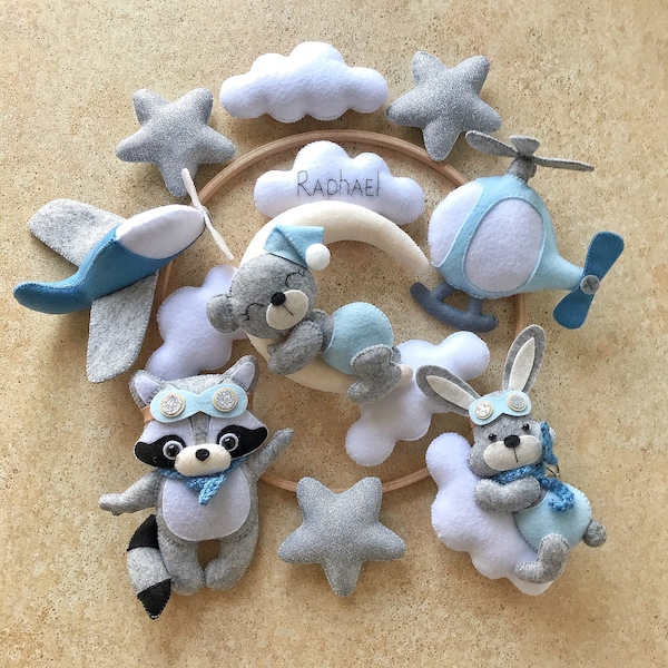 Airplane Mobile - Etsy