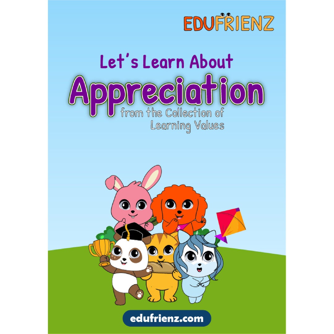Lets Learn About Appreciation Digital Printable Workbooks - Etsy