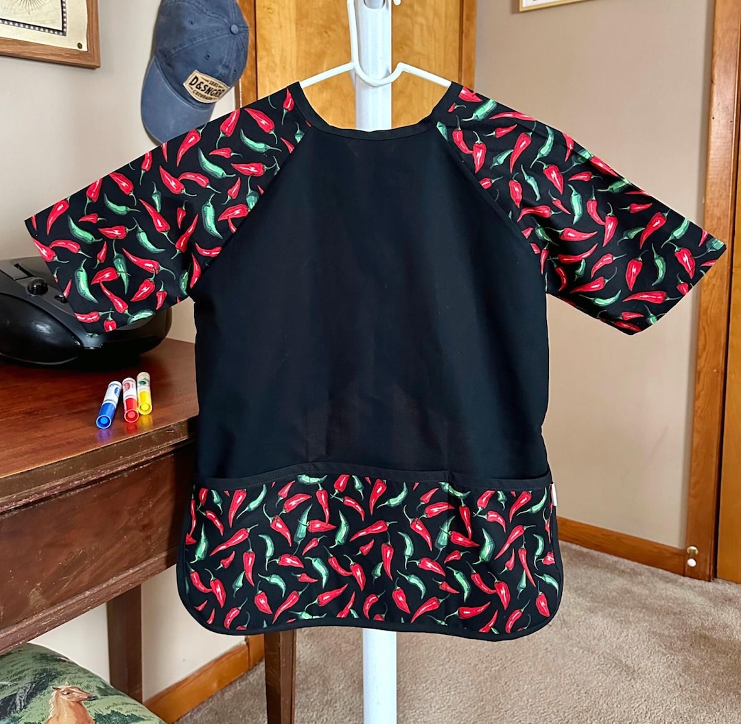 Kids Art Smock for School or Home, Kindergarten Size, Childs Art Apron ...