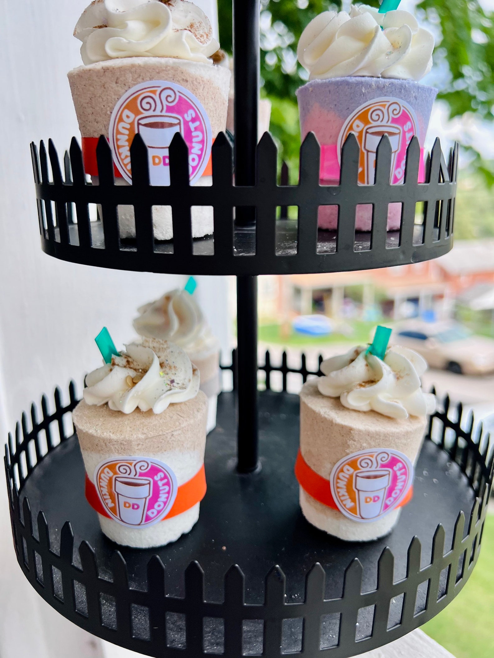 Dunkin Frappe_bathbomb_ Frappe Bathbomb_pumpkin Spice_bathgift ...