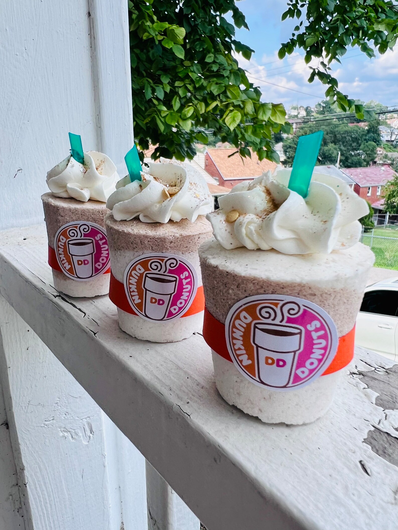 Dunkin Frappe_bathbomb_ Frappe Bathbomb_pumpkin Spice_bathgift ...