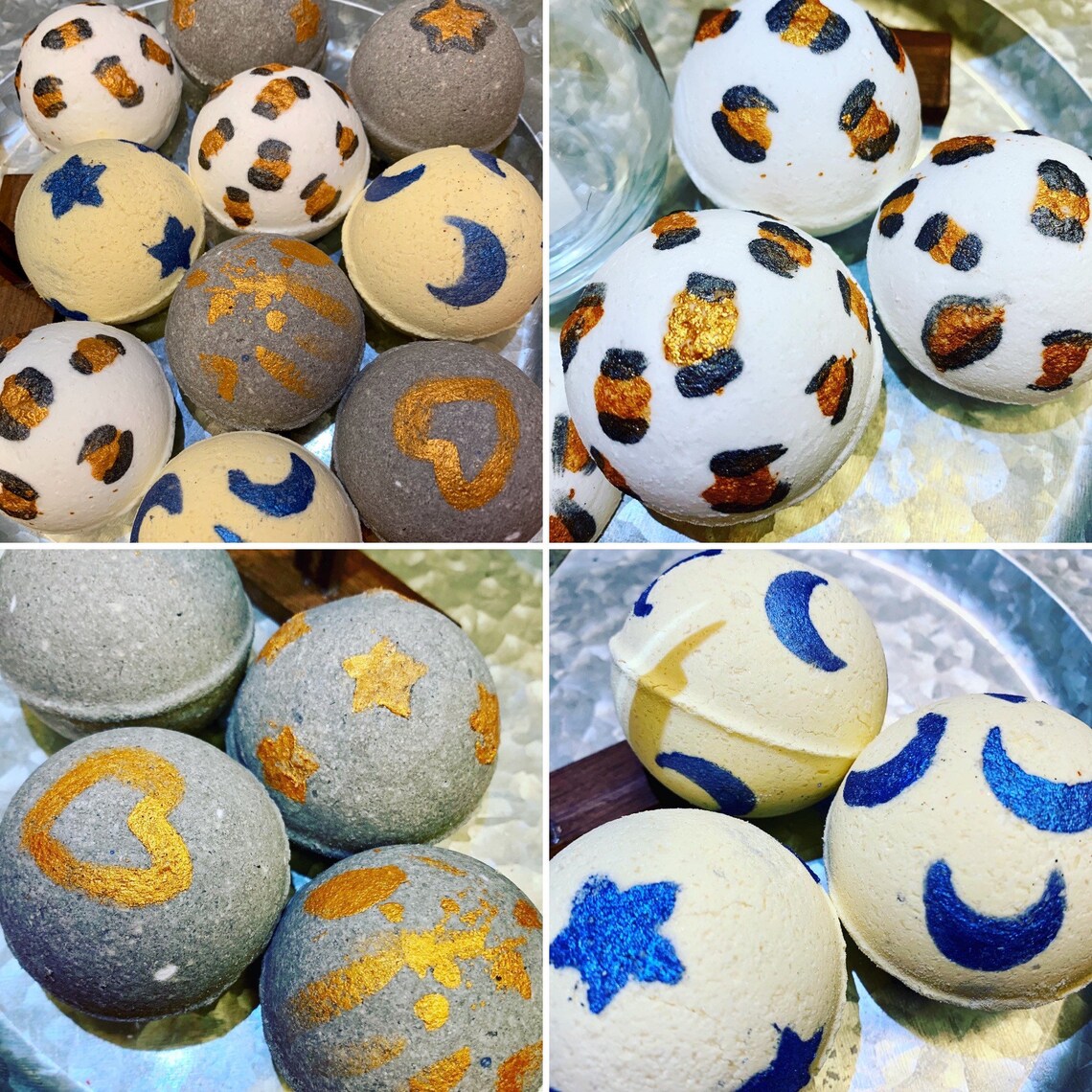 Bath bomb_bath gift set_variety of bath bombs_fancy bath | Etsy