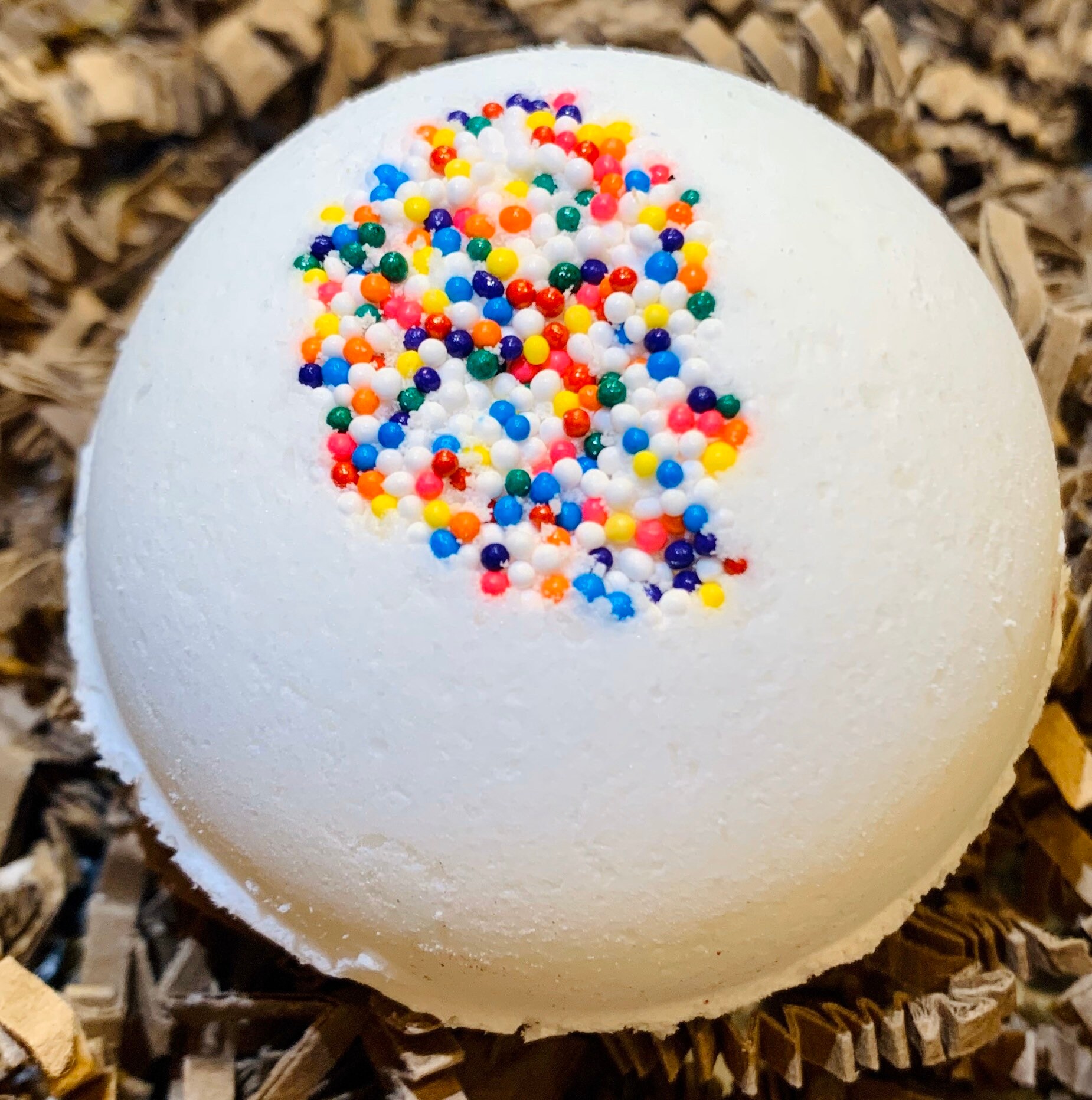 Fun bath bomb_ funBirthday cake bath bomb_ birthday cake | Etsy