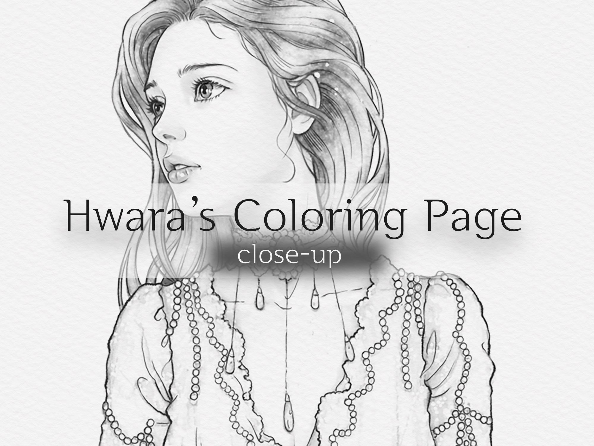 I MISS / Coloring Page PDF for Adults, Grayscale Coloring, A4 ...