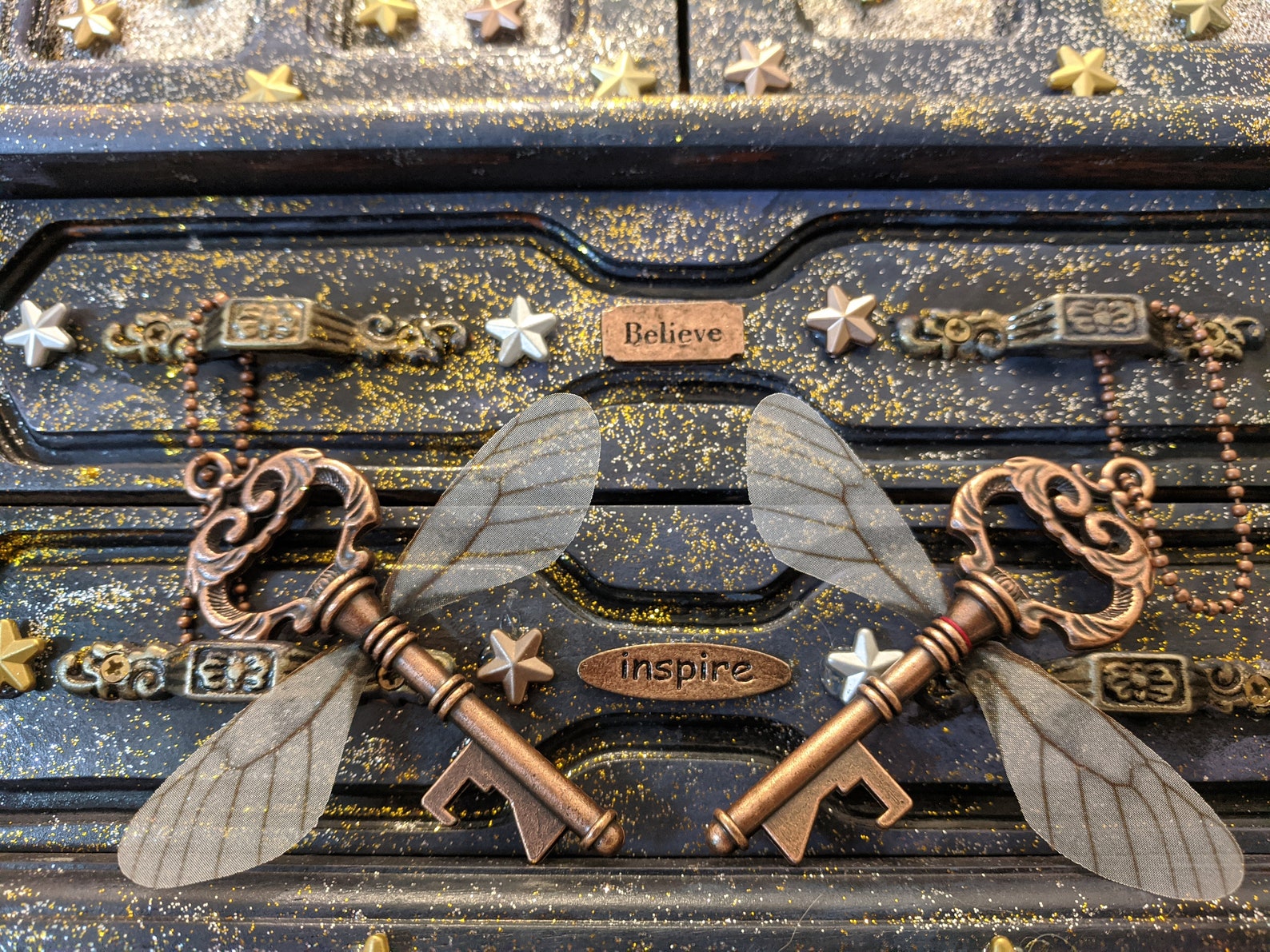 Enchanted Flying Key Winged Key/hecate Key/keeper of the | Etsy