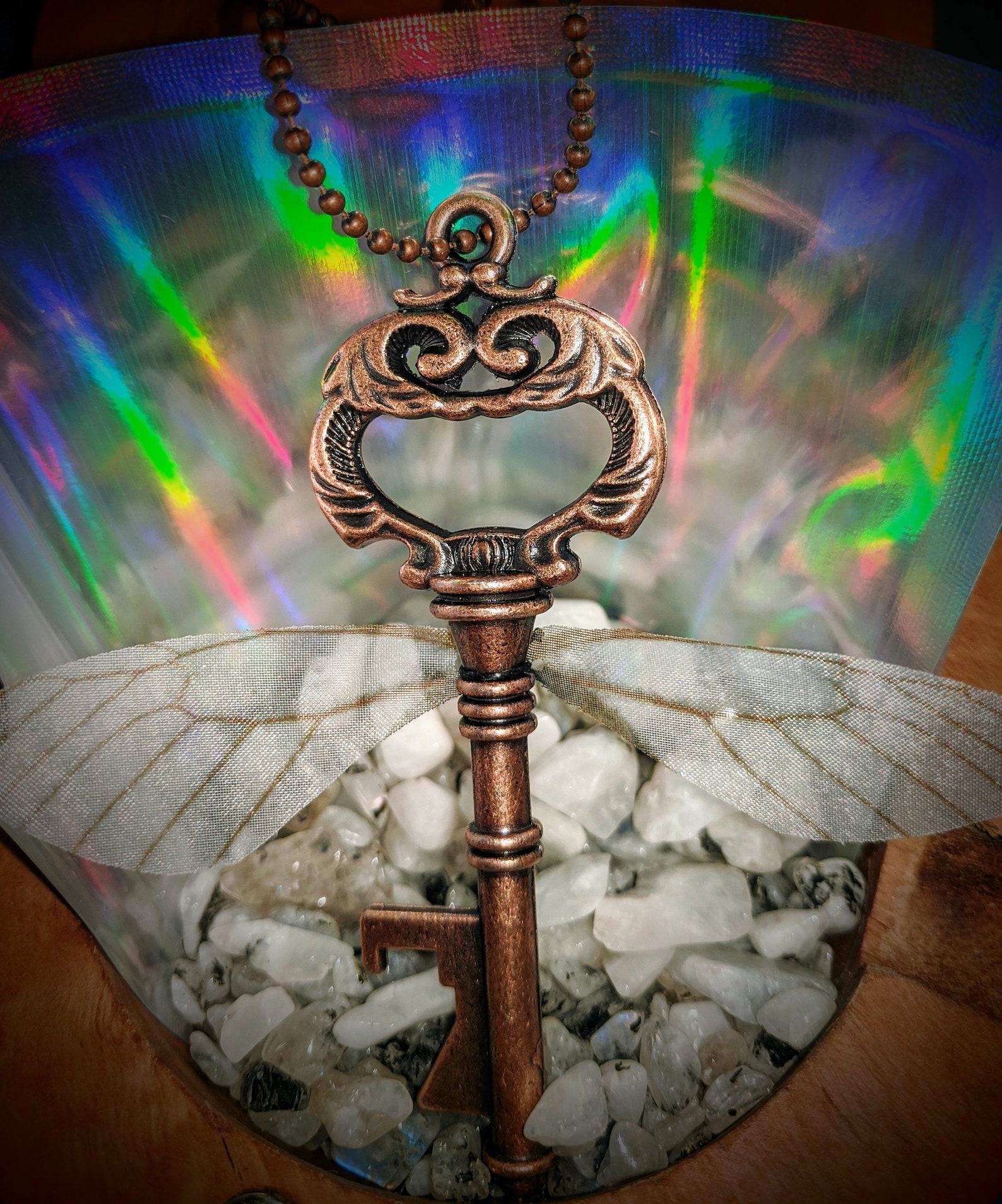 Enchanted Flying Key Winged Key/hecate Key/keeper of the | Etsy