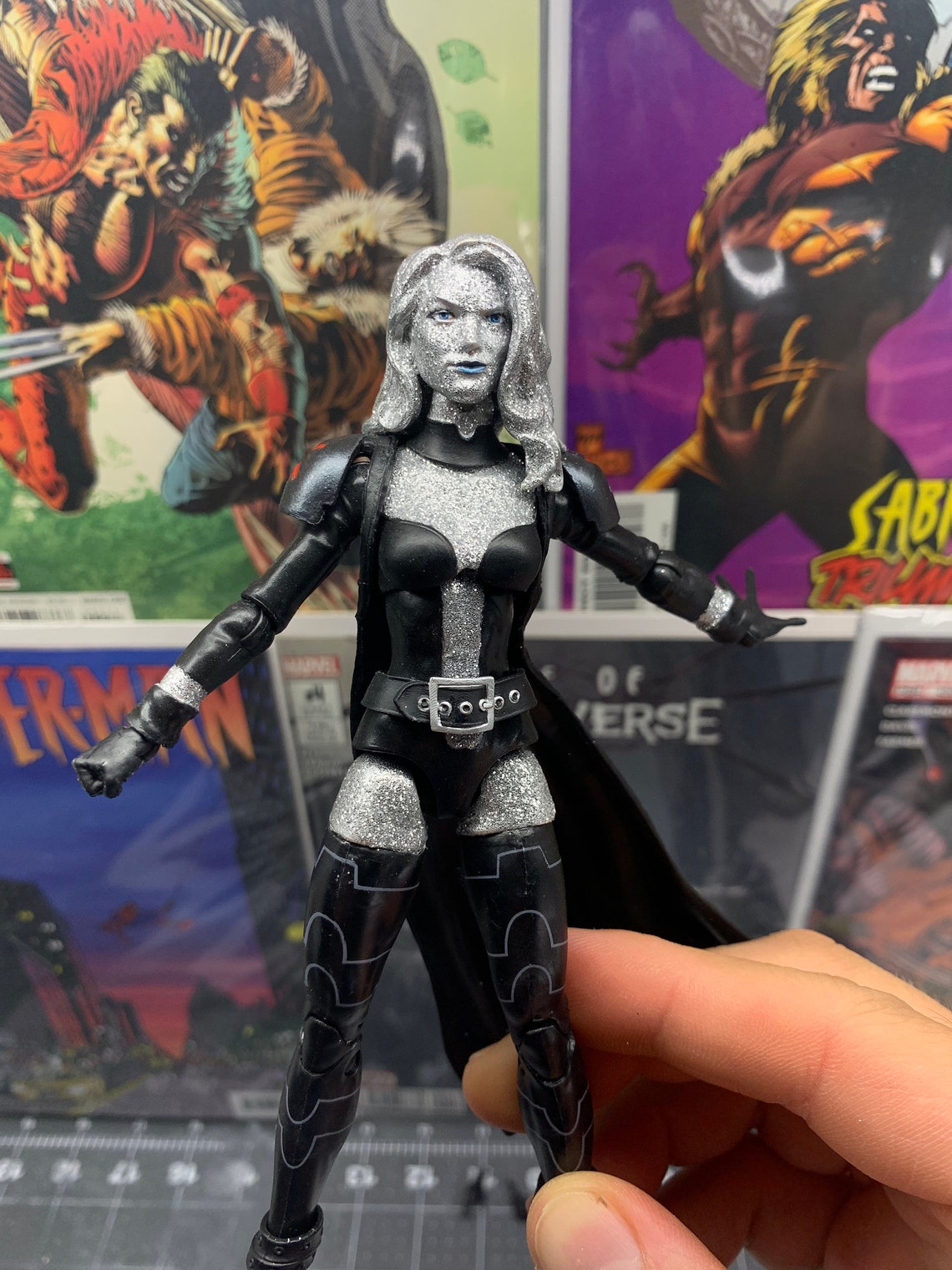 Custom Marvel Legends Emma Frost Diamond Form - Etsy