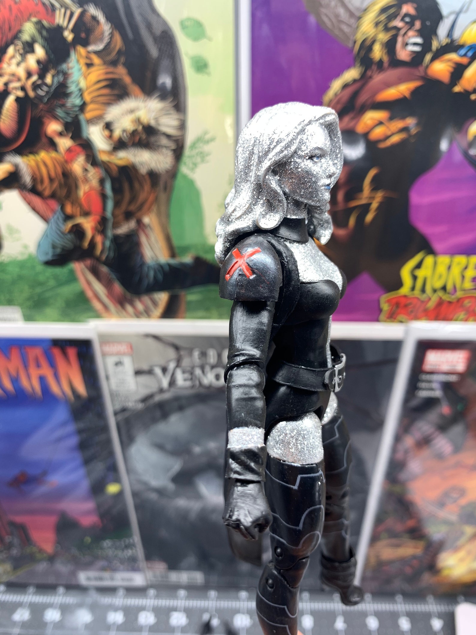 Custom Marvel Legends Emma Frost Diamond Form - Etsy