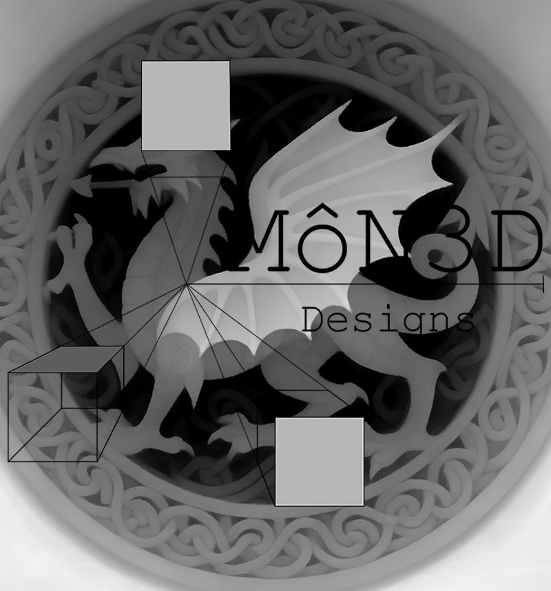 COINS Welsh Dragon With Celtic Knot Surround 3D Sculpture - Perfect for ...