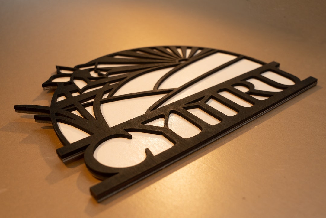 Two Layer Cymru Laser Cut Design With Daffodil and Rolling Hills - Etsy