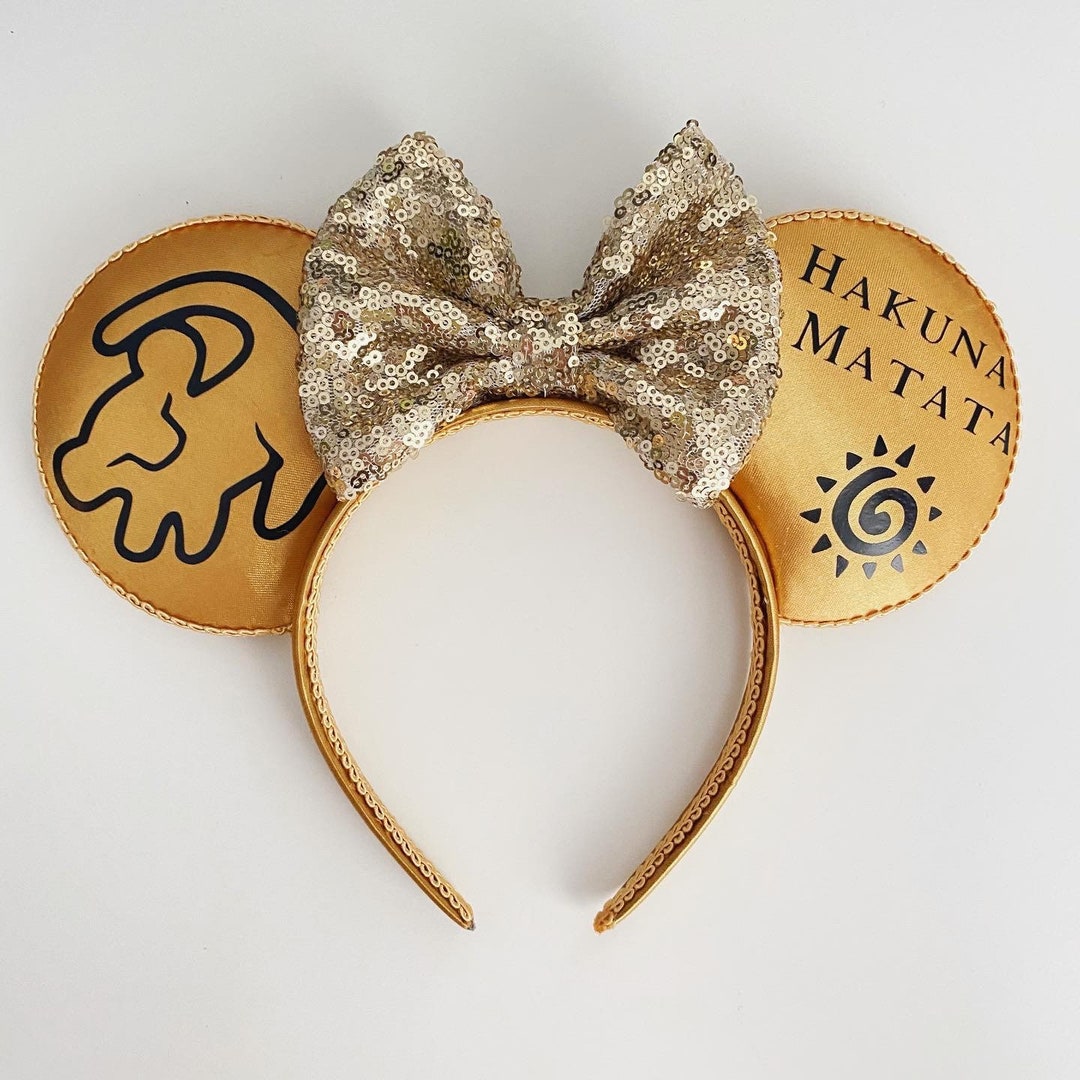 Hakuna Matata Lion King Unofficial Disney Ears - Etsy
