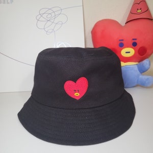 Cute Plush Bucket Hat - Etsy