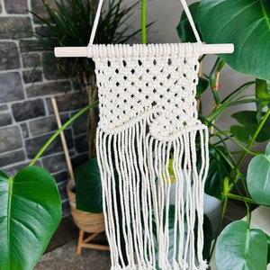Ocean Wave Macrame Wall Hanging, Coastal Macrame, Woven Wall Art, Boho ...
