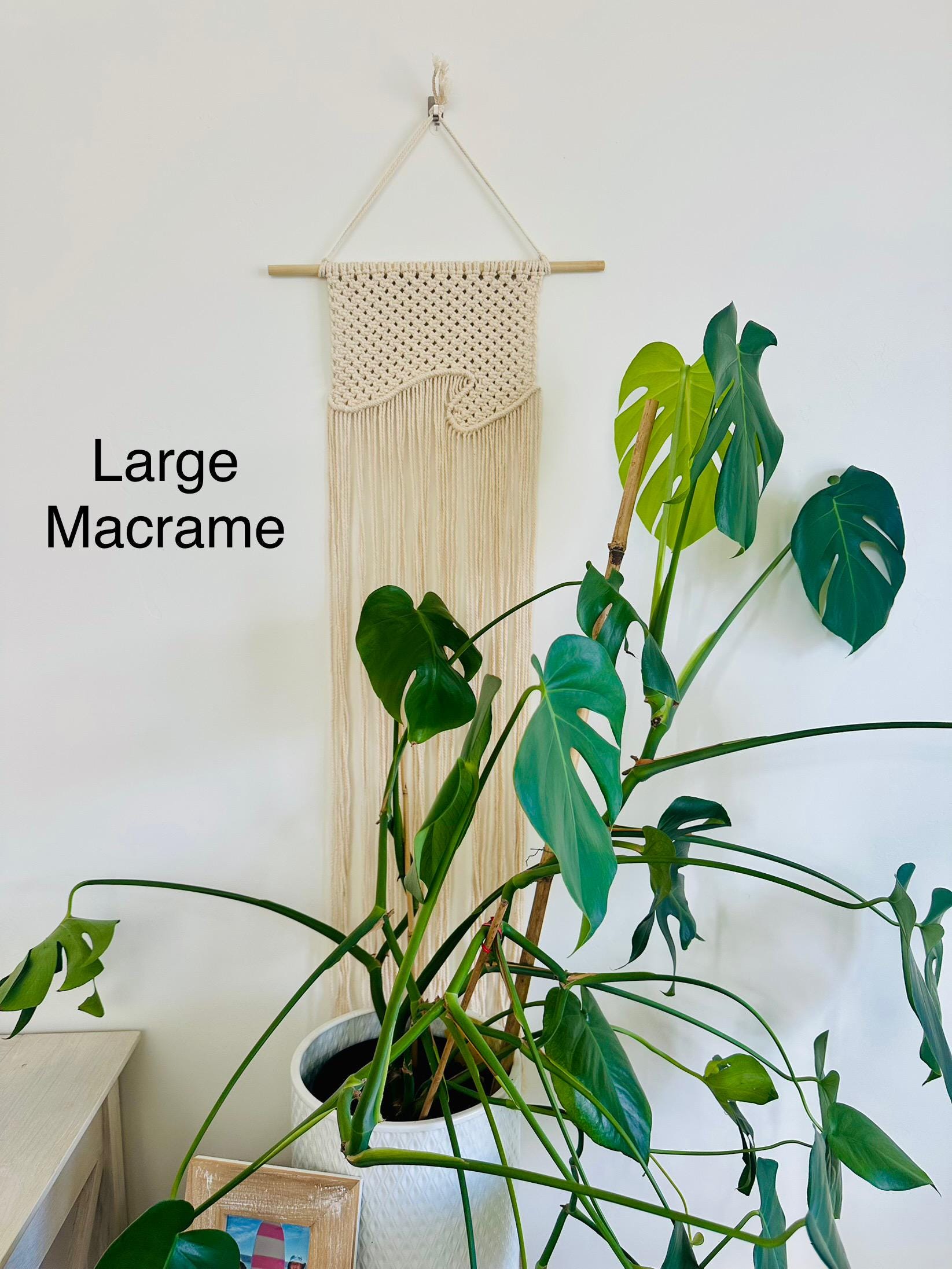 Ocean Wave Macrame Wall Hanging: Coastal Boho Decor - Etsy