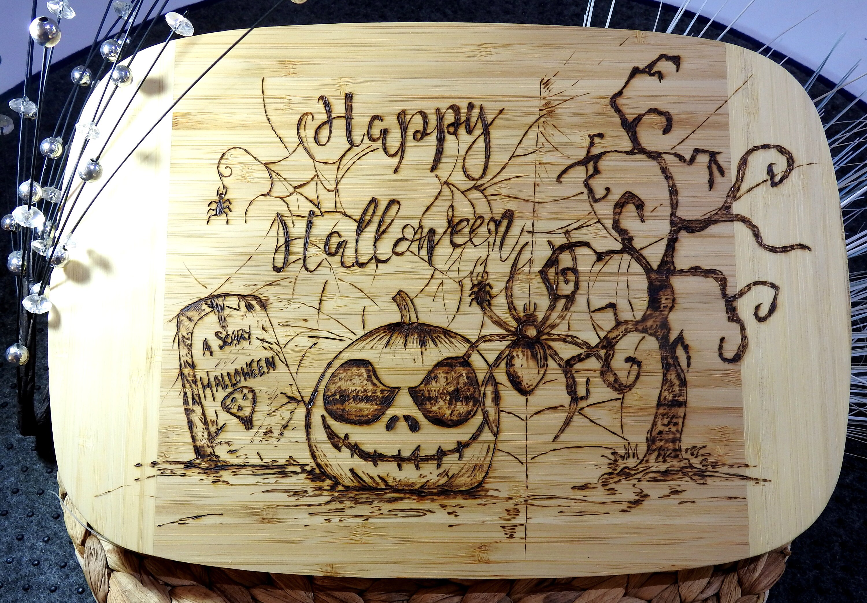 Handmade Pyrography Chopping Boards | Etsy