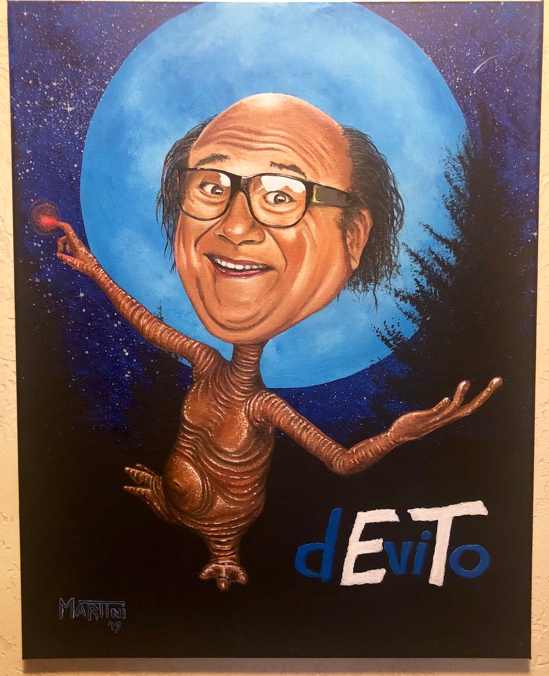 Devito Danny Devito E.T. Print - Etsy