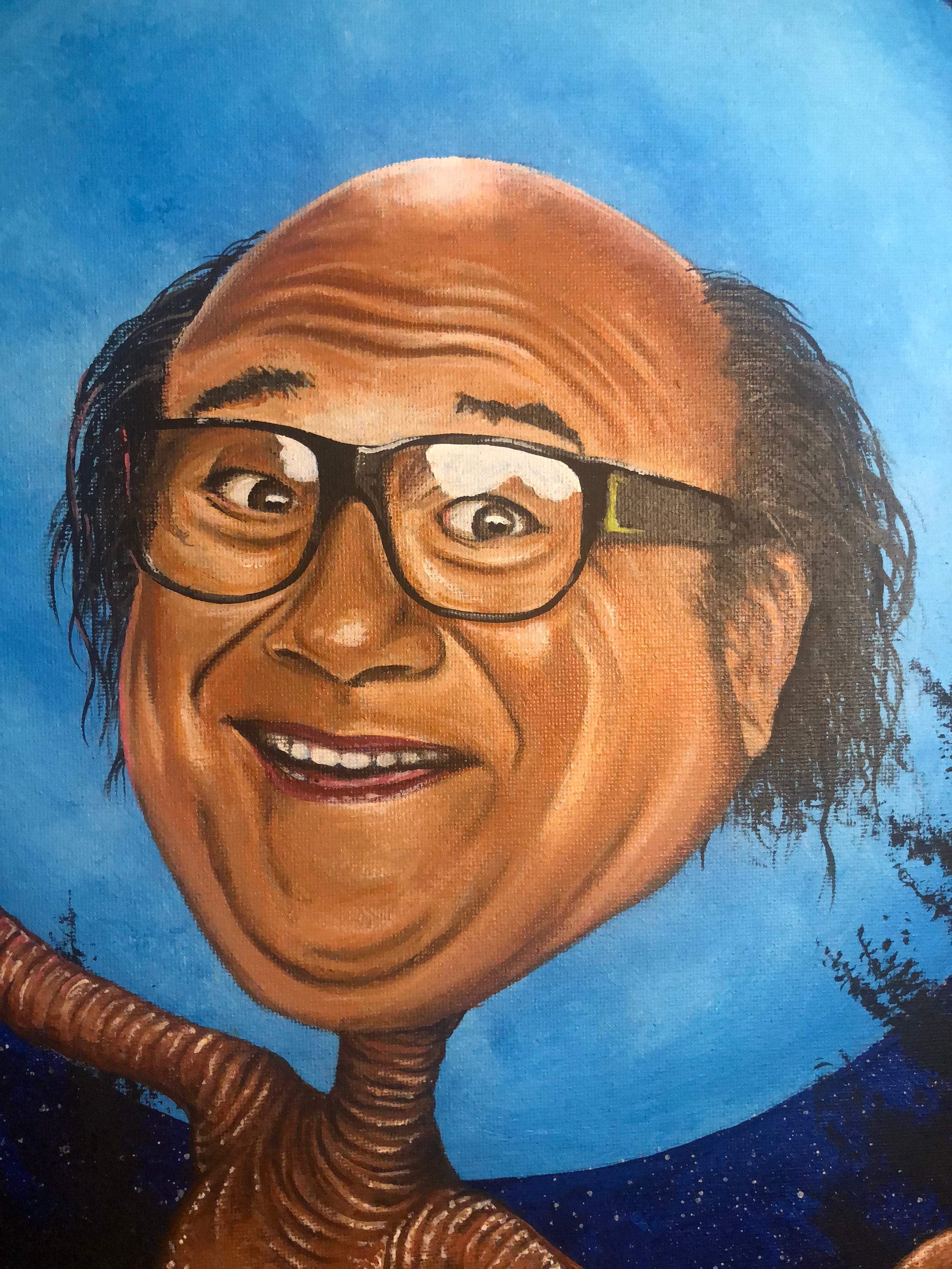 Devito Danny Devito E.T. Print - Etsy