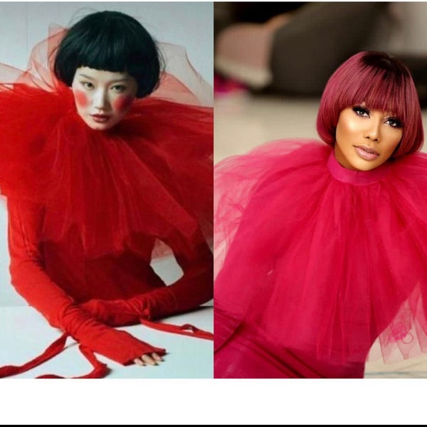 Fluffy Clown Collar - Etsy