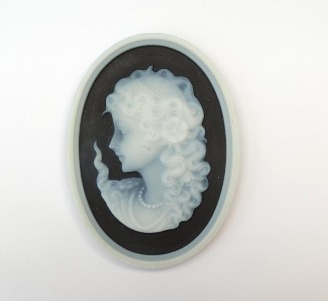 Loose Stone Cameo Beautiful Lady Carving DIY - Etsy
