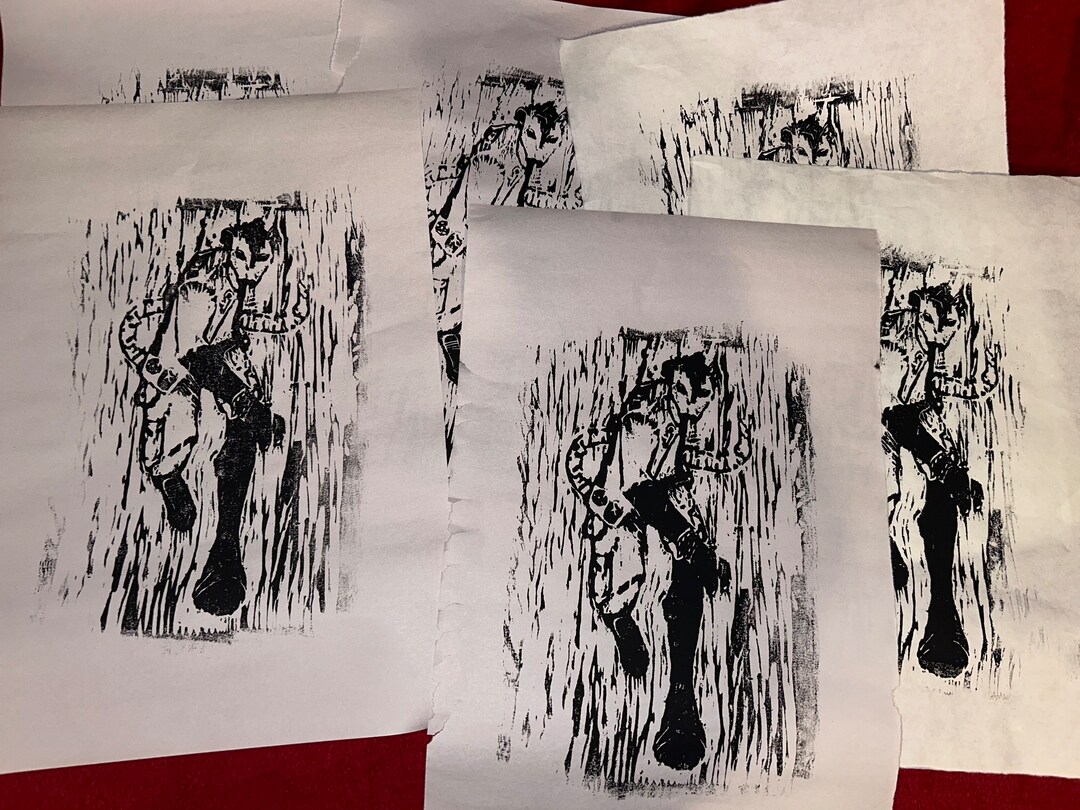 Punk Possum Print - Etsy