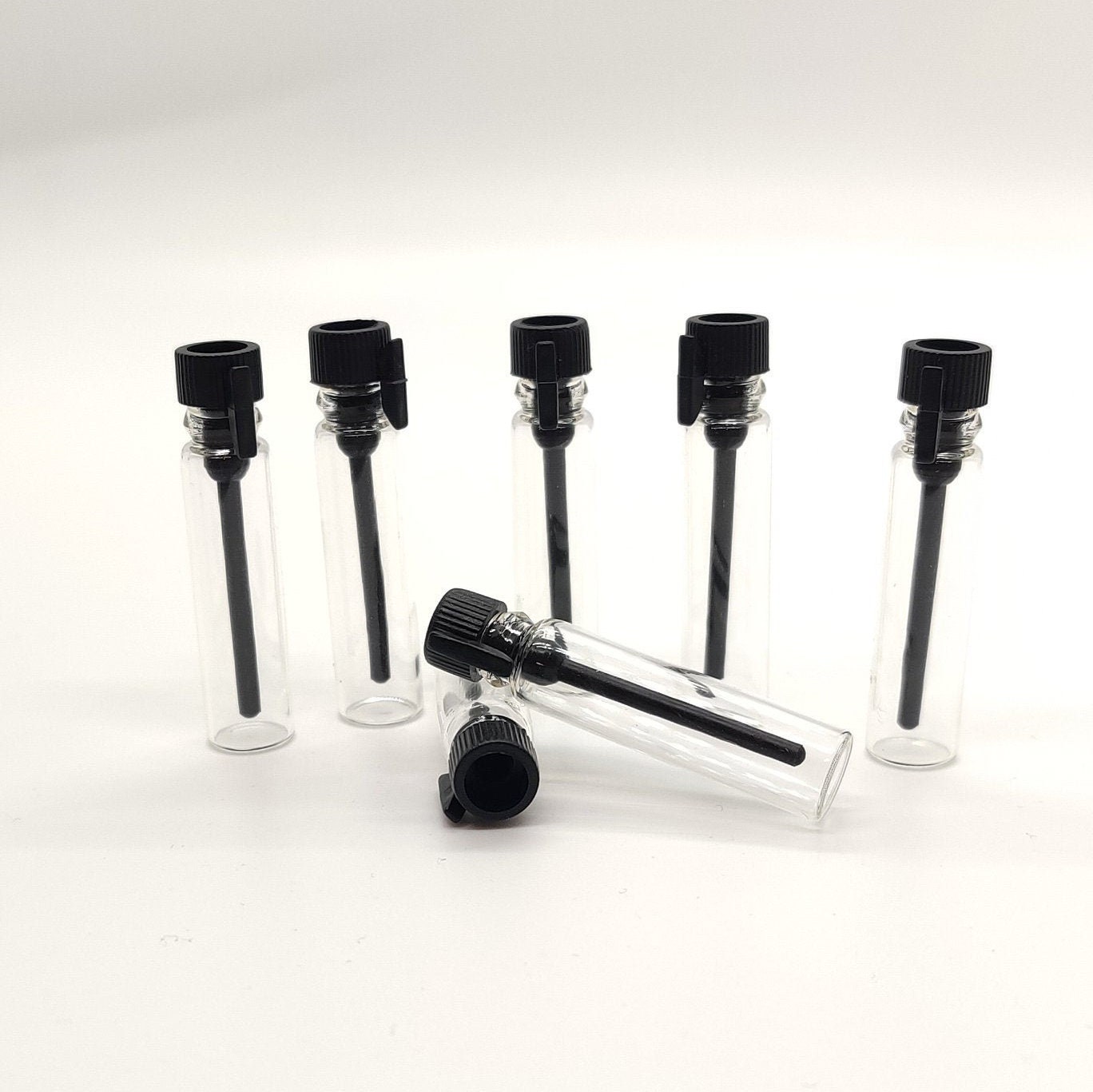 100 Pieces Glass Perfume Sample Vials 1 Ml Small Empty Bottles - Etsy