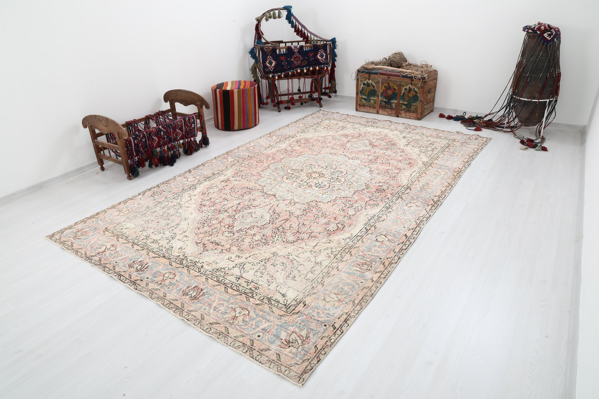 7x11 Rug Oversize Turkish Rug Vintage Rug 7x11 Area Rug | Etsy