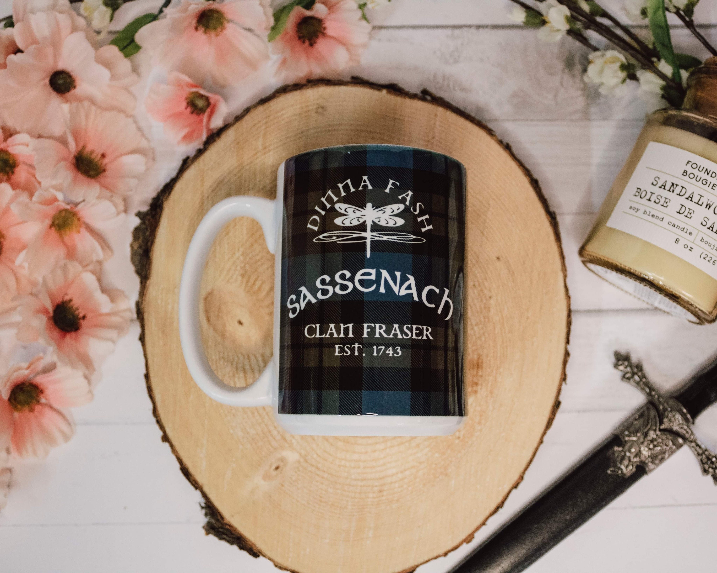 Outlander Mug Claire Fraser Mug Jamie Fraser Mug Sassenach | Etsy