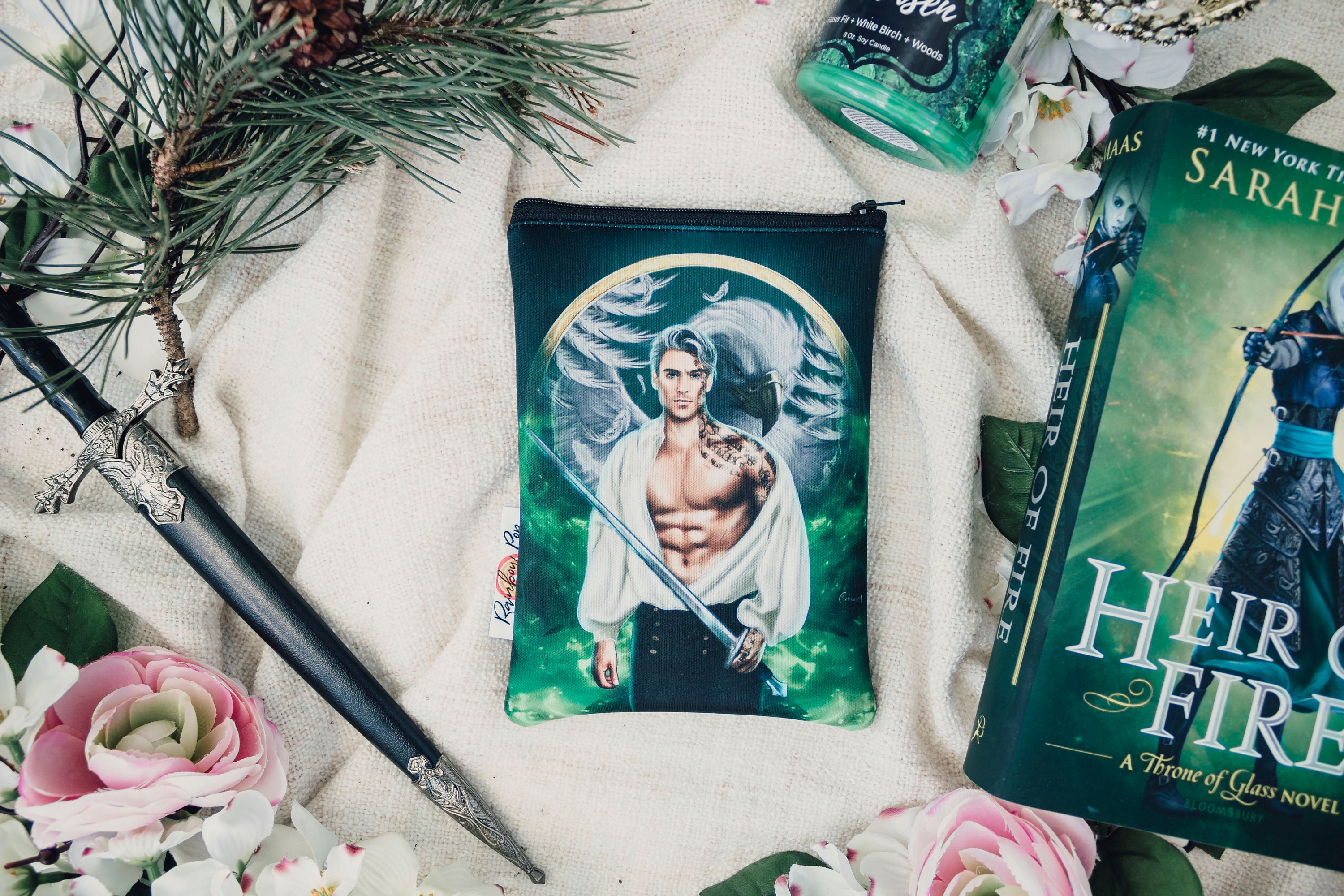 Rowan Whitethorn Aelin Galathynius Book Sleeve Book Cover - Etsy