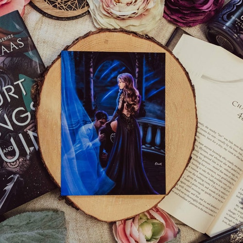 Feysand Art Print Rhysand and Feyre Art Acotar Art Fandom - Etsy