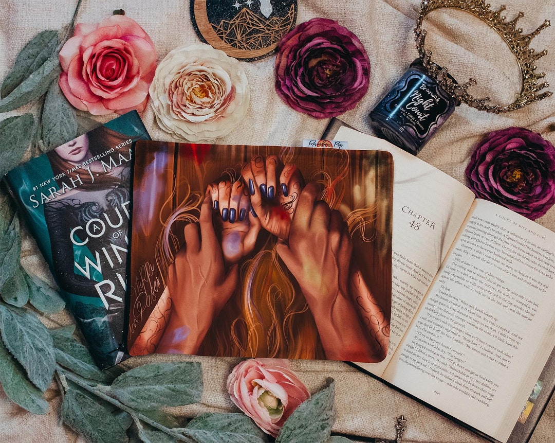 ACOTAR Book Sleeve, Book Cover, Book Jacket, Book Sleeve, Personalized ...