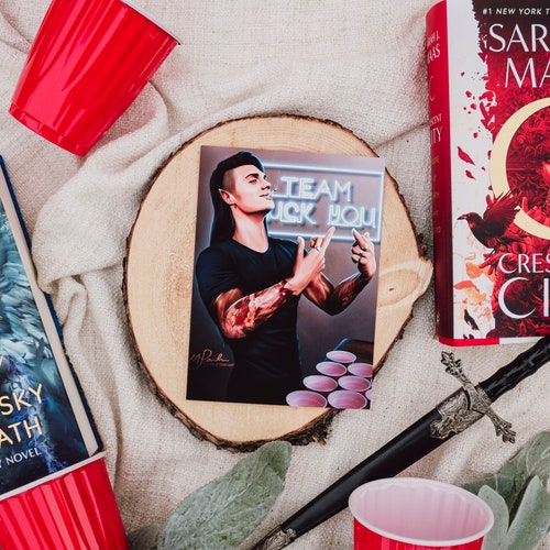 SJM Sarah J Mass Art Crescent City House of Earth and - Etsy