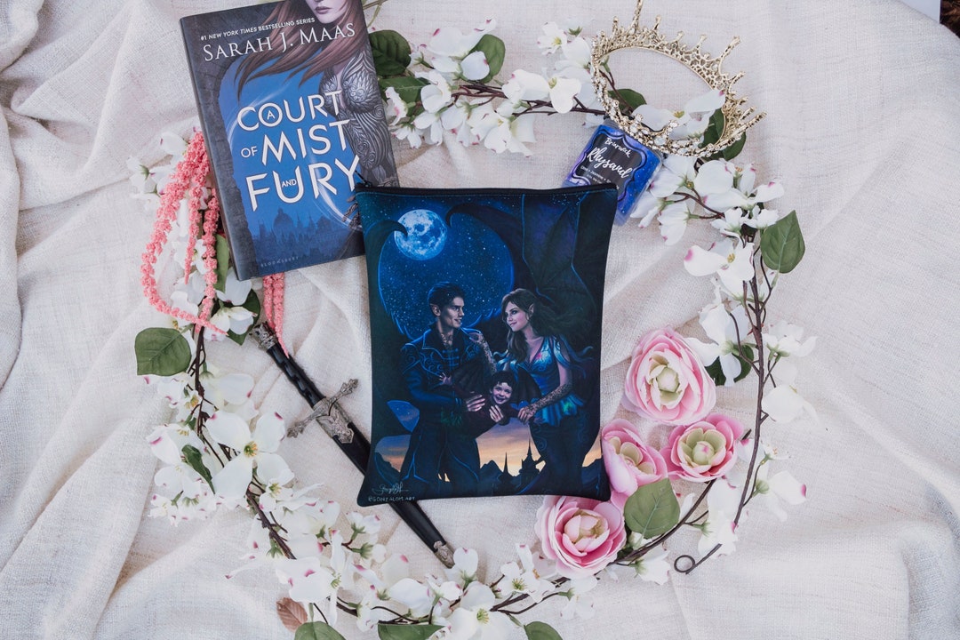 ACOTAR Book Sleeve, Book Cover, Book Jacket, Book Sleeve, Personalized ...