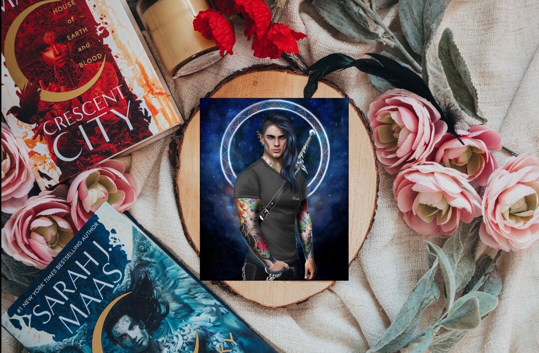 SJM, Sarah J Mass Art, Crescent City, House of Earth and Blood, House ...