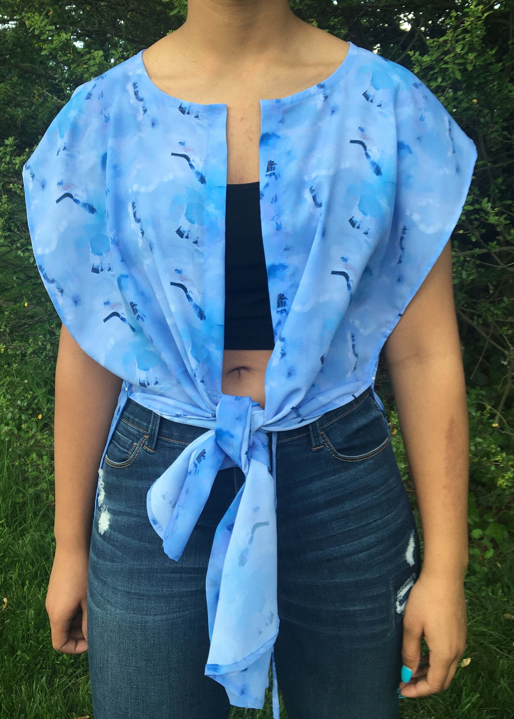 Instant Download - PDF Pattern - Easy to Sew - Women's COVER UP With ...