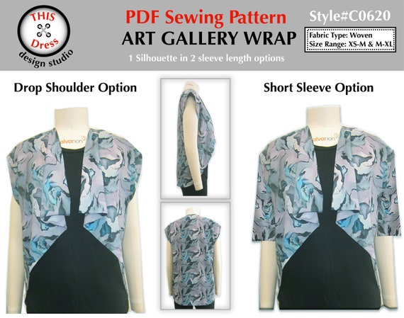 PDF Sewing Pattern Instant Digital Download Women's - Etsy