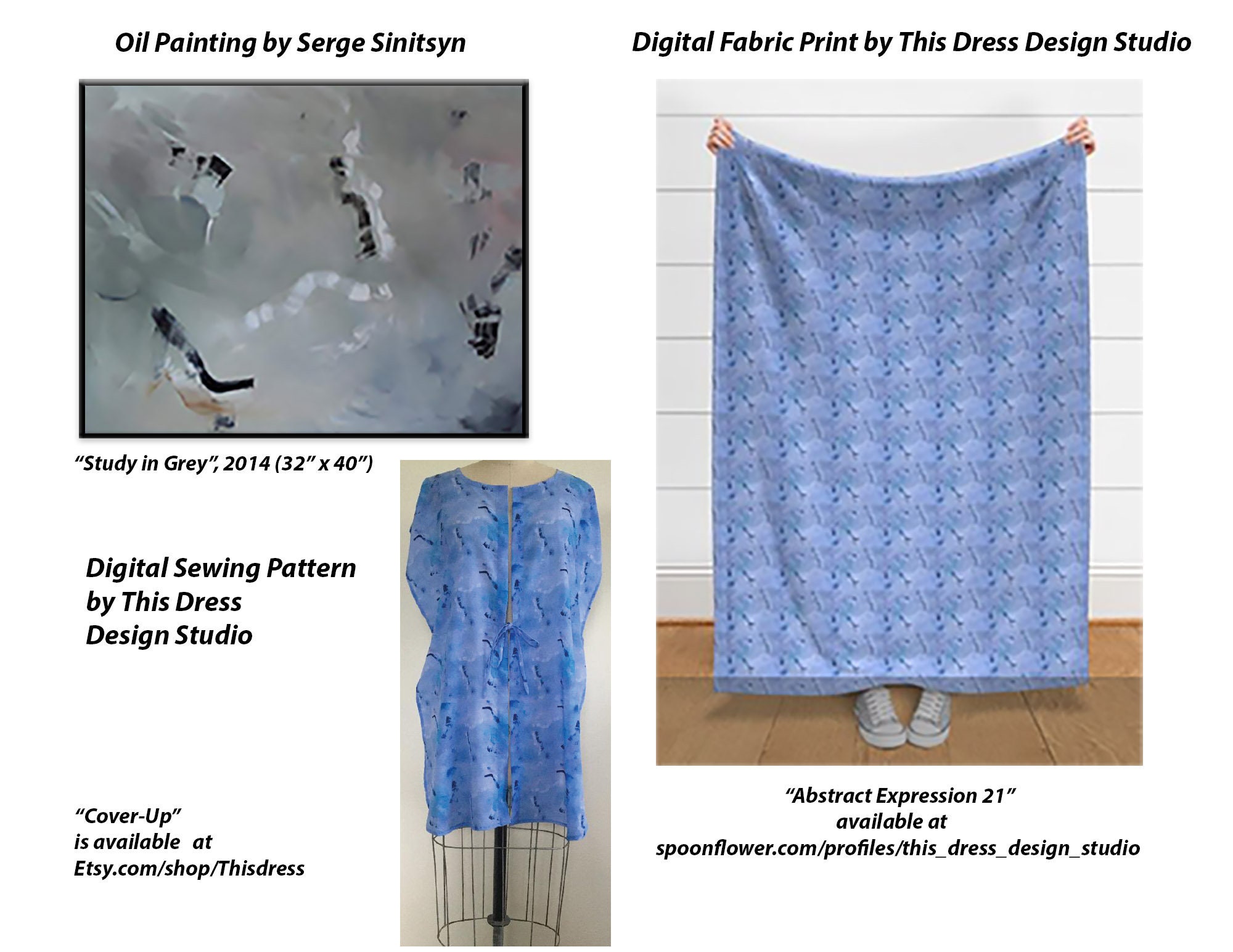 Instant Download - PDF Pattern - Easy to Sew - Women's COVER UP With ...