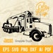 Grapple Truck Svg Vehicle Heavy Machinery, Logging and Construction ...