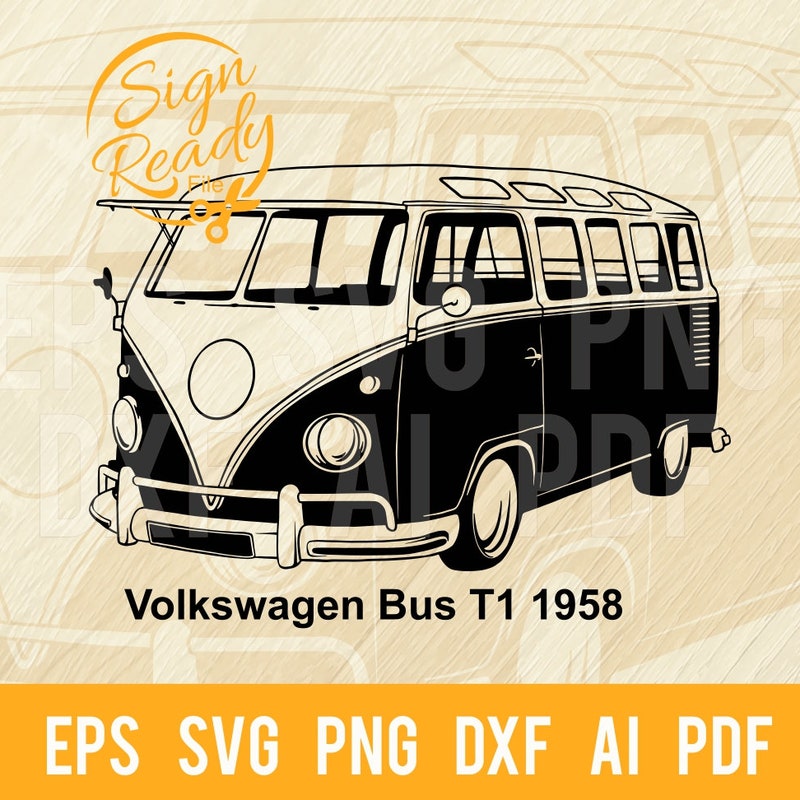 Volkswagen Bus - Etsy