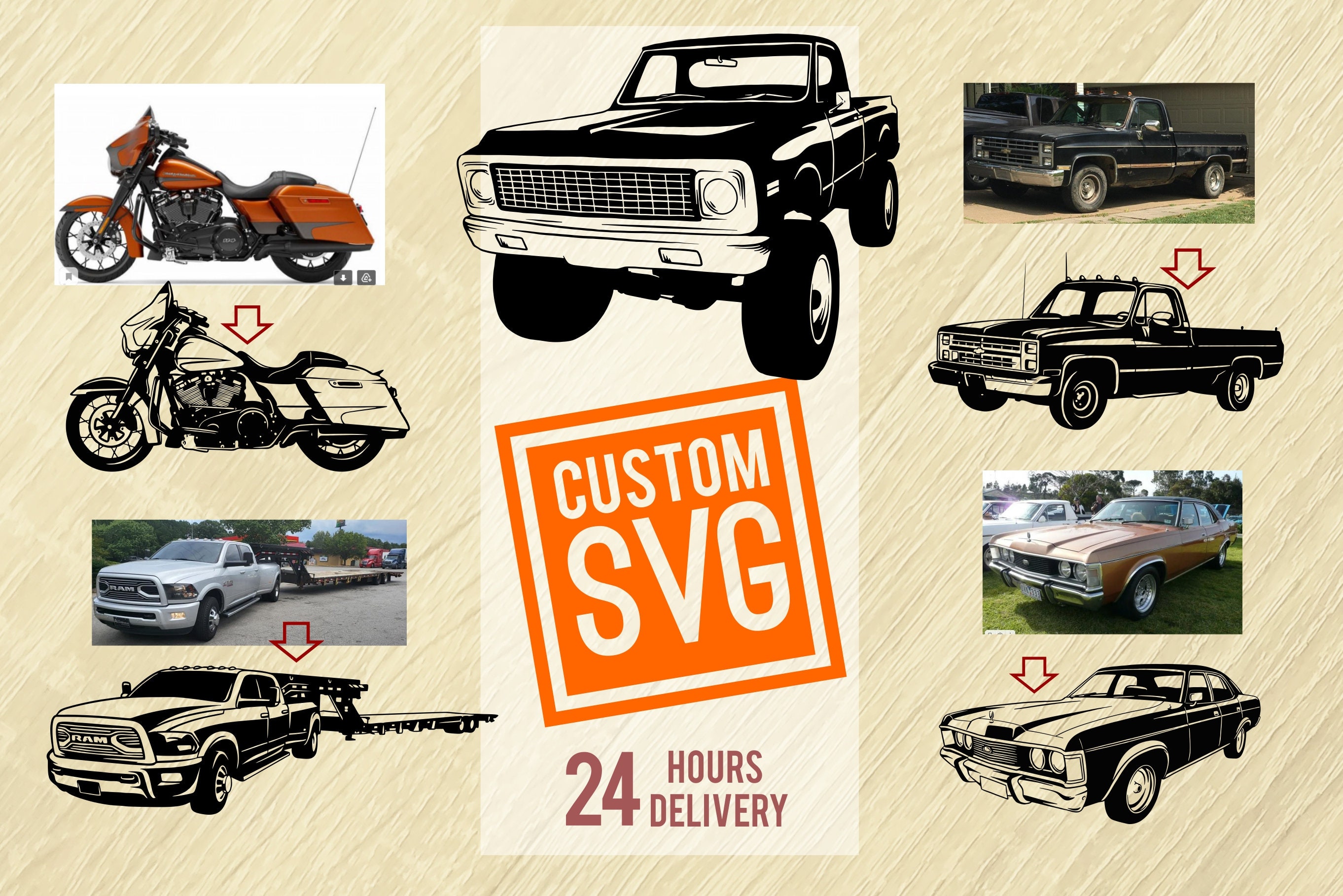 CUSTOM SVG Personalized Design, SVG Ordering, Portrait Customization ...