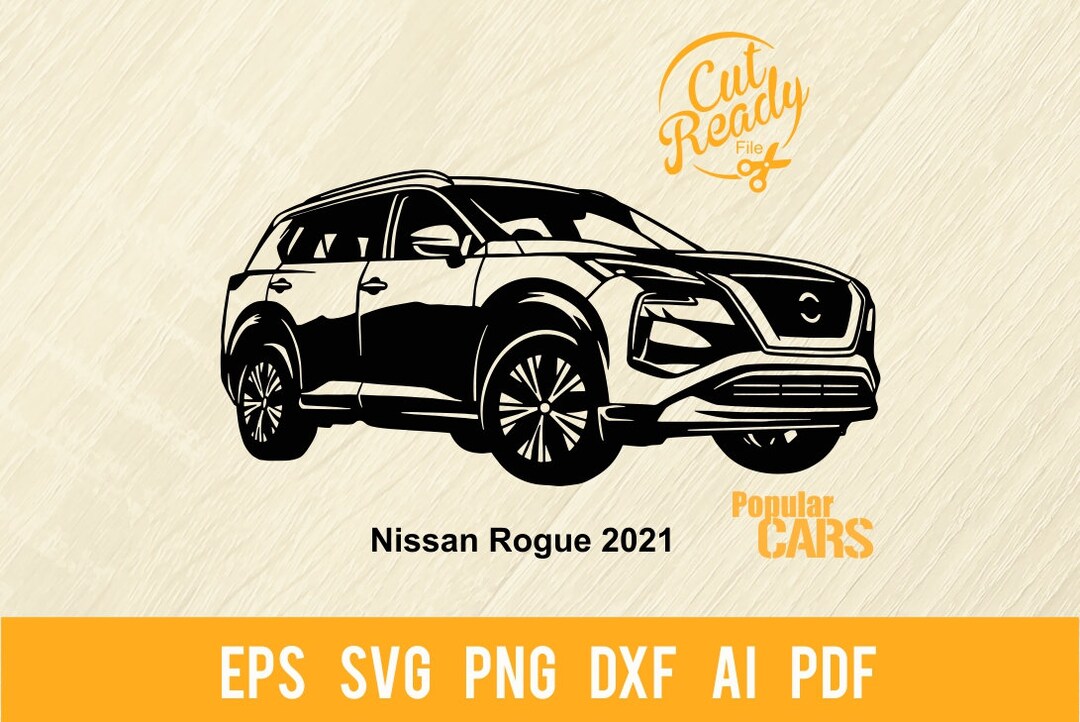 Rogue 2021 Svg - Classic Car Svg Classic Car SVG | Cut Ready Clip Art ...