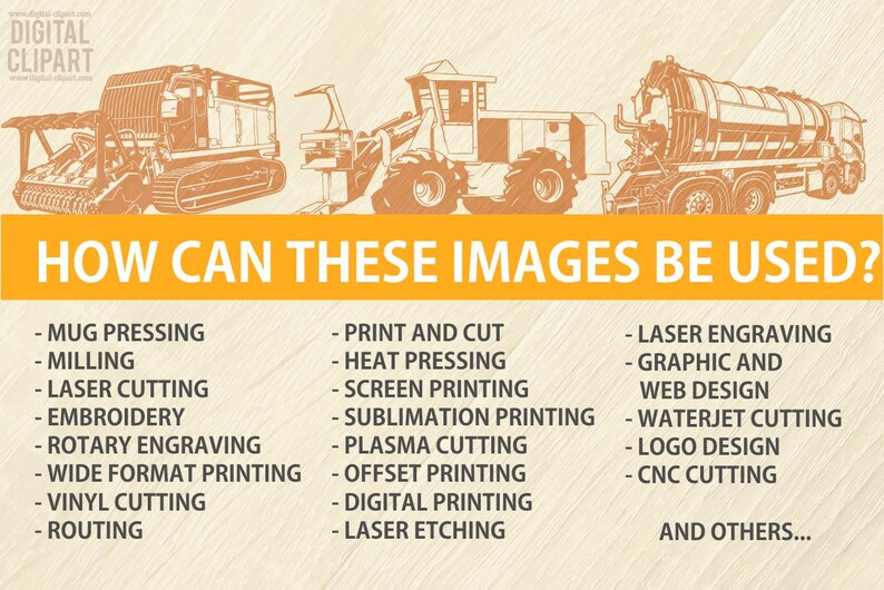 Mineral Fertilizer Spreader SVG Farm Tractor SVG Vector File, Cut ...